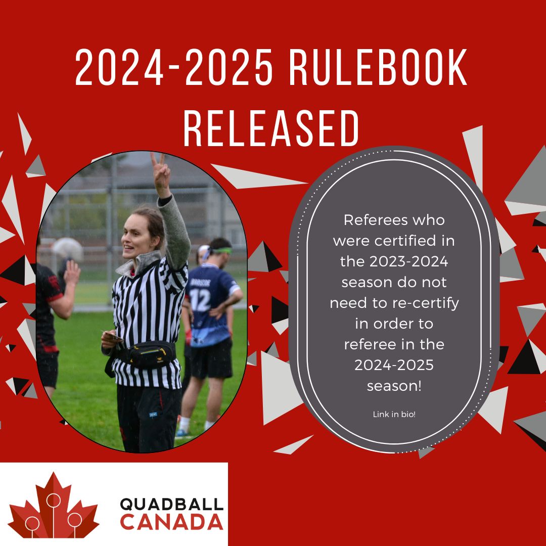 2024-2025 Rulebook Announced - Quadball Canada